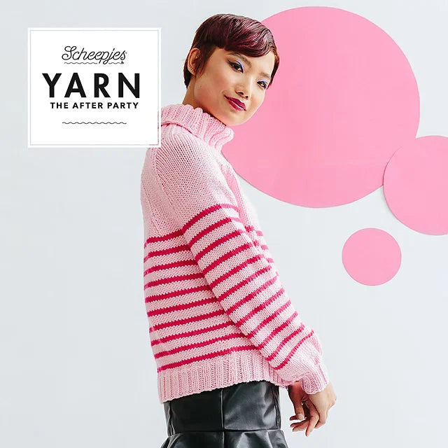 Scheepjes Yarn The After Party no. 128 - Borderlines Jumper (booklet ...