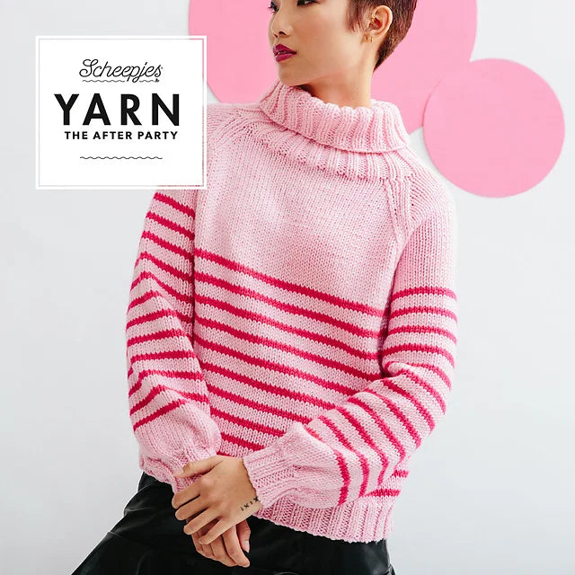 Scheepjes Yarn The After Party no. 128 - Borderlines Jumper (booklet ...