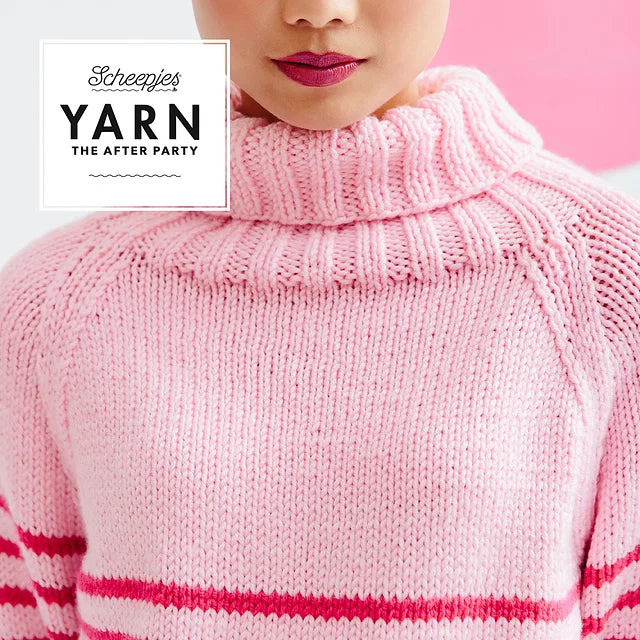 Scheepjes Yarn The After Party no. 128 - Borderlines Jumper (booklet ...
