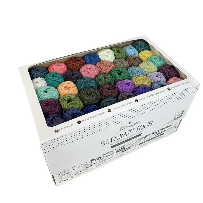 Scheepjes Scrumptious Colour Pack - 80 x 30g – Yarnalicious