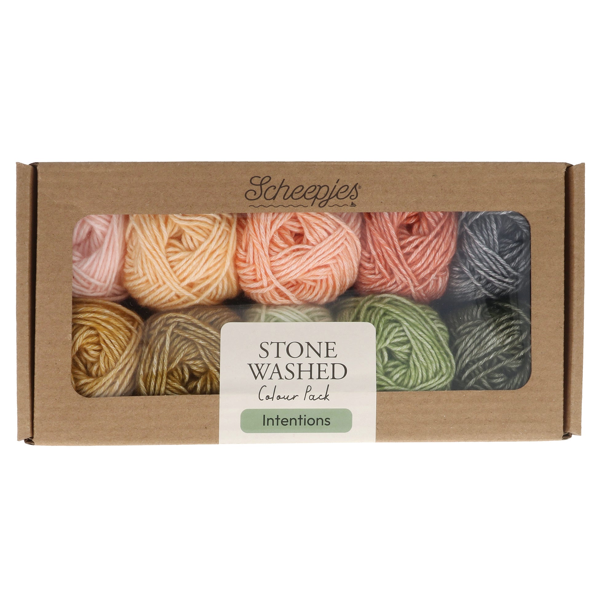 Scheepjes Stone Washed Colour Pack - Intentions – Yarnalicious