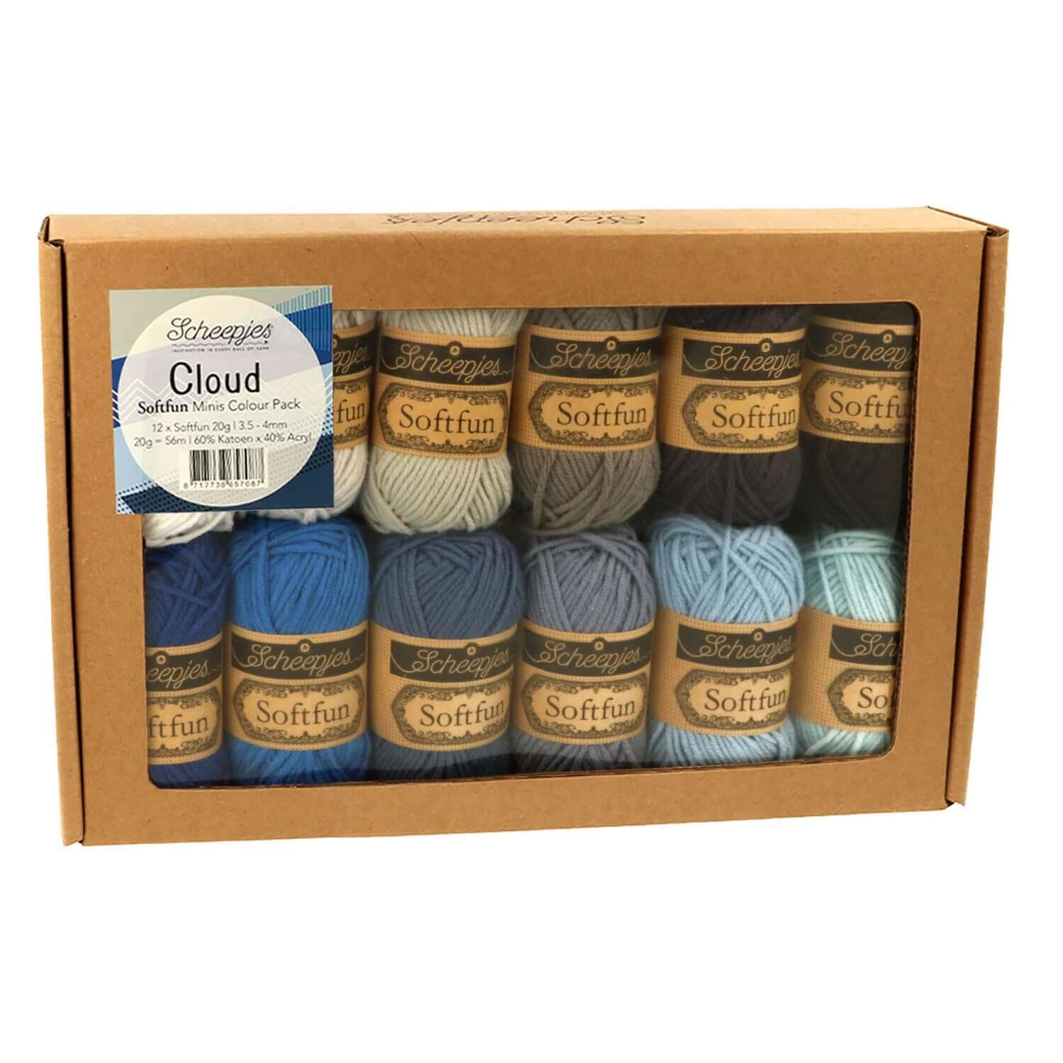 Scheepjes Softfun Minis Colour Pack - Cloud – Yarnalicious