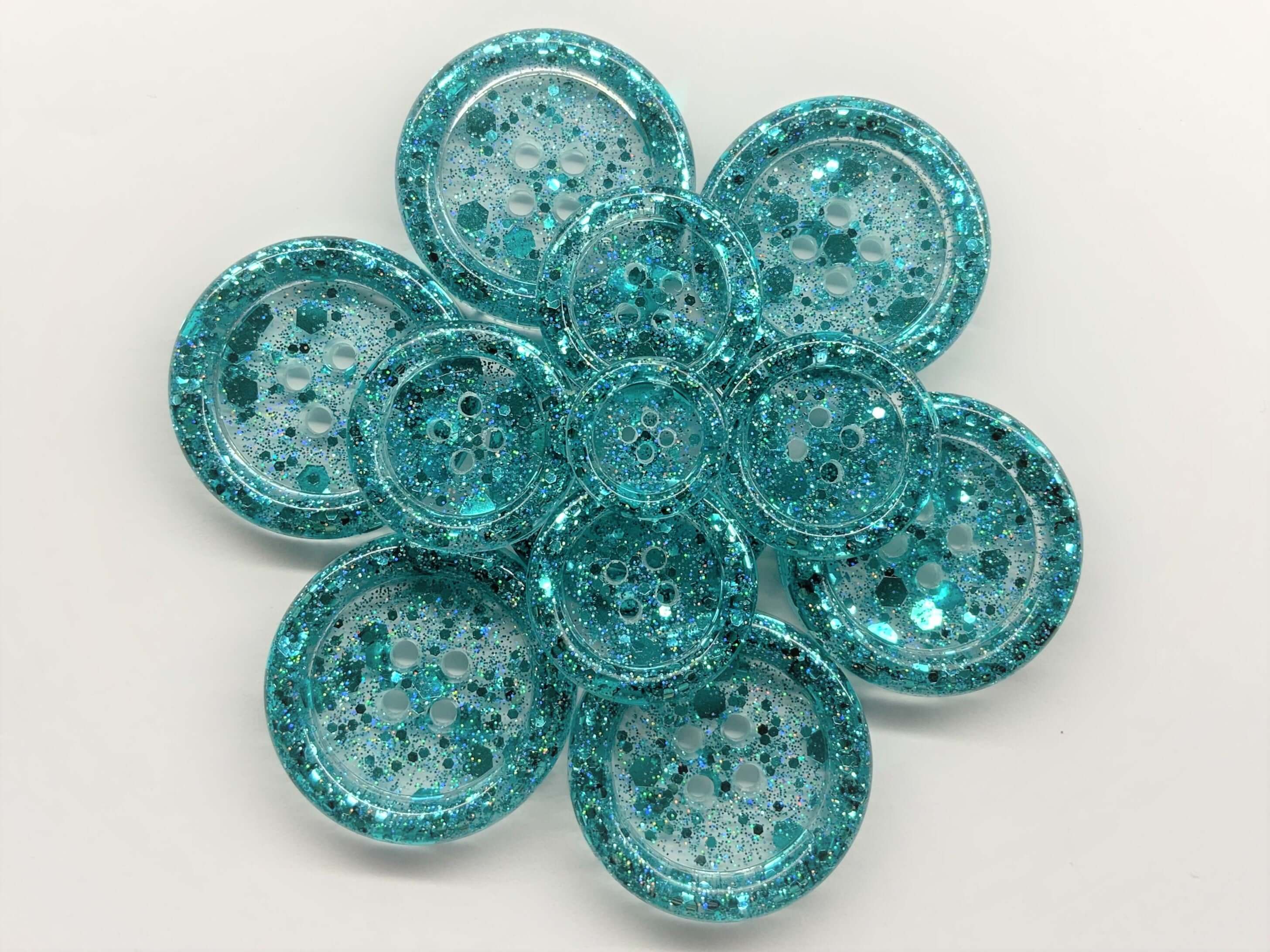 Turquoise Buttons - B006 – Yarnalicious
